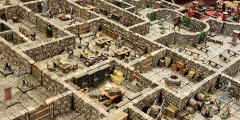 Best Miniatures Game Table Ever – Dark Elf Dice