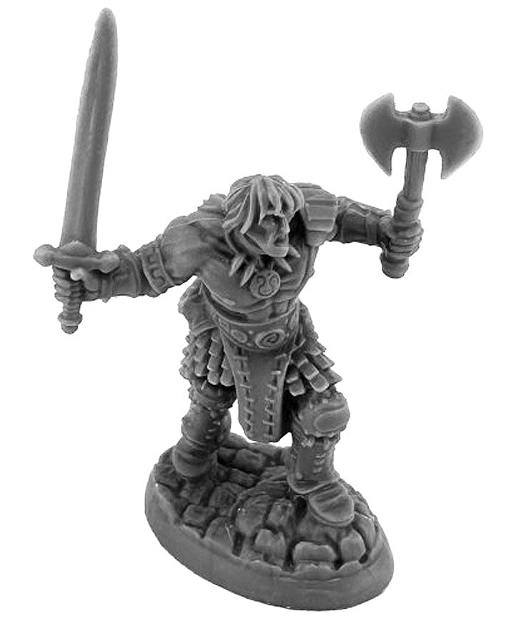Bones Black Miniatures (Cal Arath, Barbarian Conqueror 44258) | Bones ...