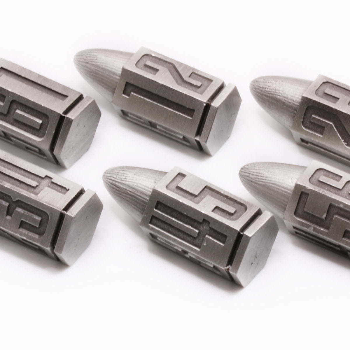 D6 Bullet Dice Set (Hi Ho Silver) | Metal 6 Pc Wargame Dice Set – Dark ...