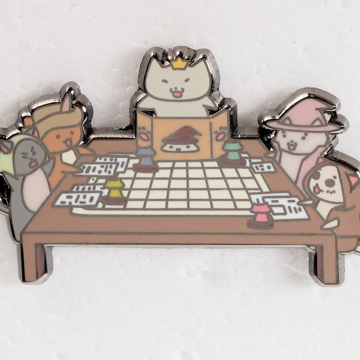 Cats Playing Tabletop Roleplaying Game Enamel Pin | 1.5 Inch TTRPG Gam ...