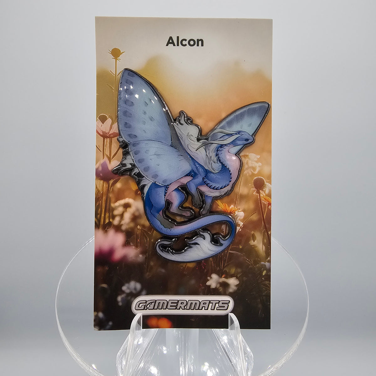 Fairy Dragon Pin (Alcon) | 2" Hard Enamel Pin – Dark Elf Dice