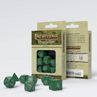 Pathfinder Dice: Kingmaker | TTRPG Role Playing Game Dice Set – Dark ...