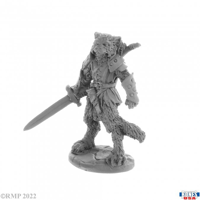 Reaper Legends (Mal, Catfolk Fighter 30058) | Bones USA TTRPG Miniatur ...
