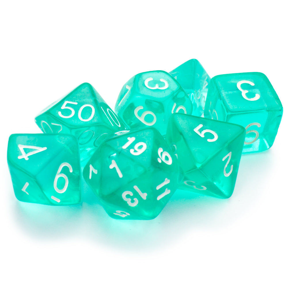 Wiz Dice (Cloud Drop) RPG Role Playing Game Dice Set – Dark Elf Dice
