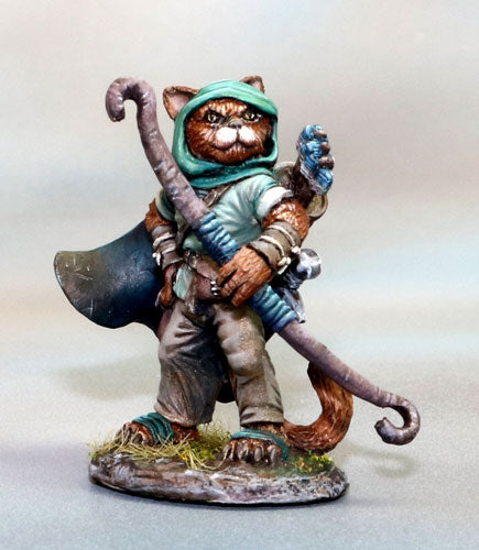 Dark Sword Miniatures (DSM8141 Catfolk Ranger With Bow) 28mm – Dark Elf ...