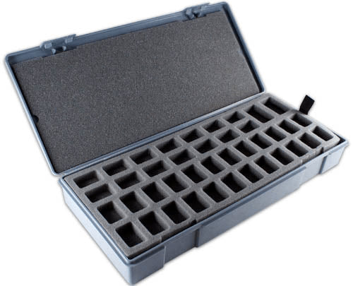 Miniatures Storage Box by Chessex (Case Holds 80 RPG Figures) – Dark ...