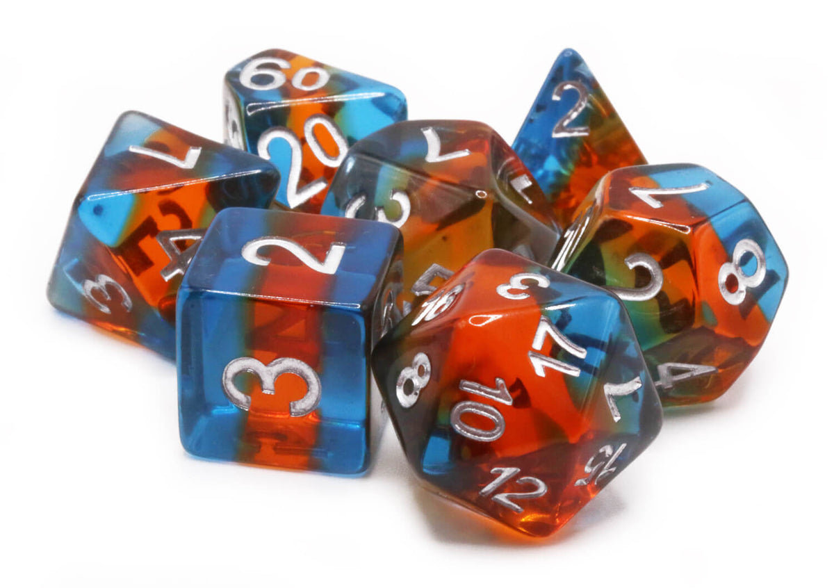 Aurora Dice (Tropical Sunset) | TTRPG Role Playing Game Dice Set – Dark ...