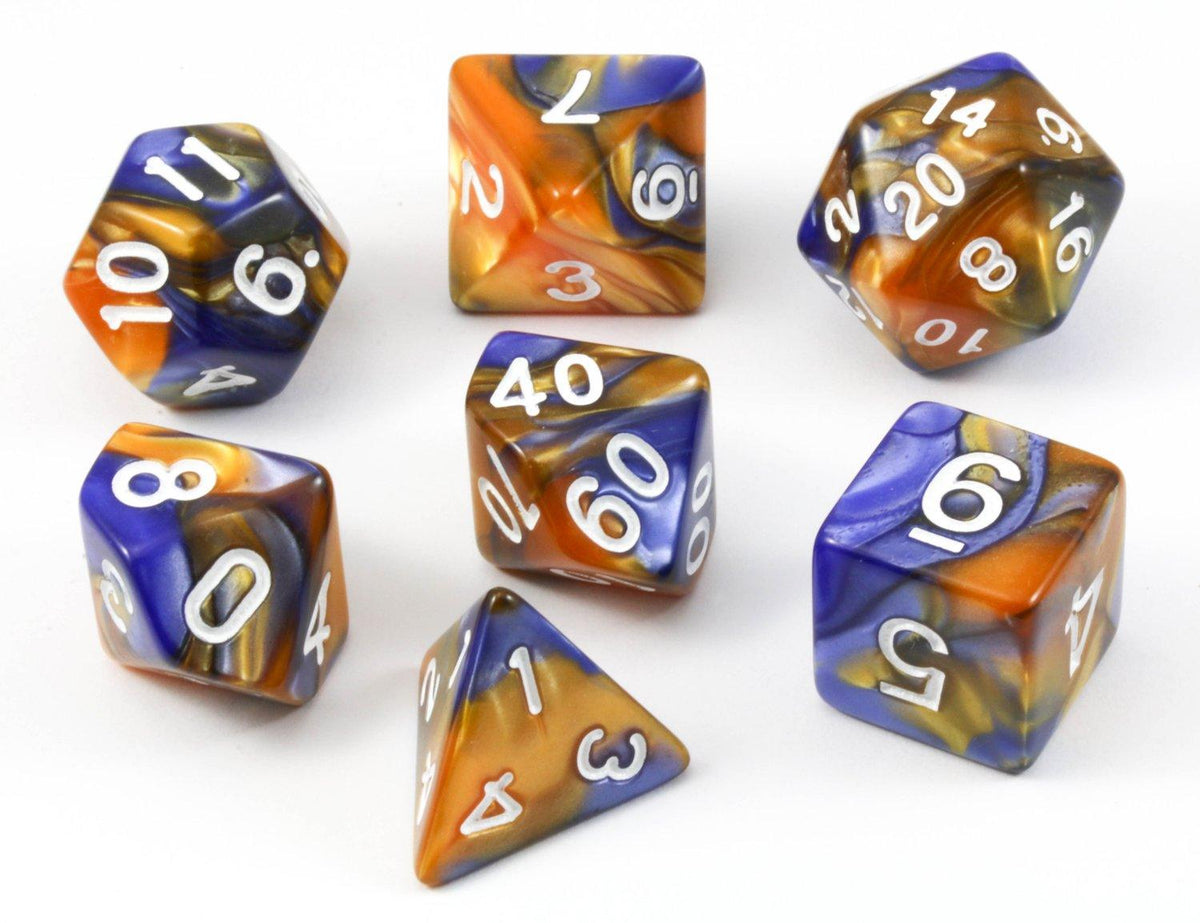 Blended Dice (Paladin's Oath) RPG Role Playing Game Dice Set – Dark Elf ...