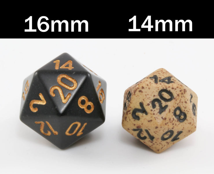 Ceramic Dice (Assassin's Ghost) RPG Role Playing Game Dice Set – Dark ...