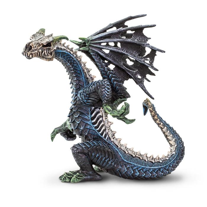 Ghost Dragon | Huge Miniature, Hand-Painted Toy – Dark Elf Dice