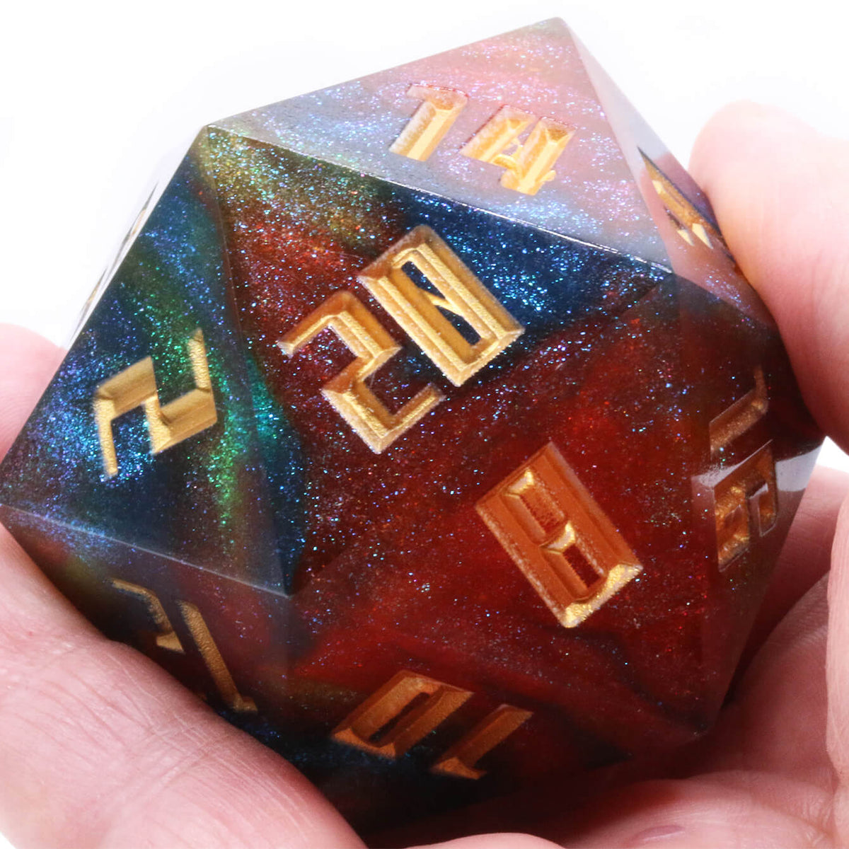 FACTORY SECONDS: Giant D20 Magic Glitter (Spell Matrix) - Pick Your Fo ...