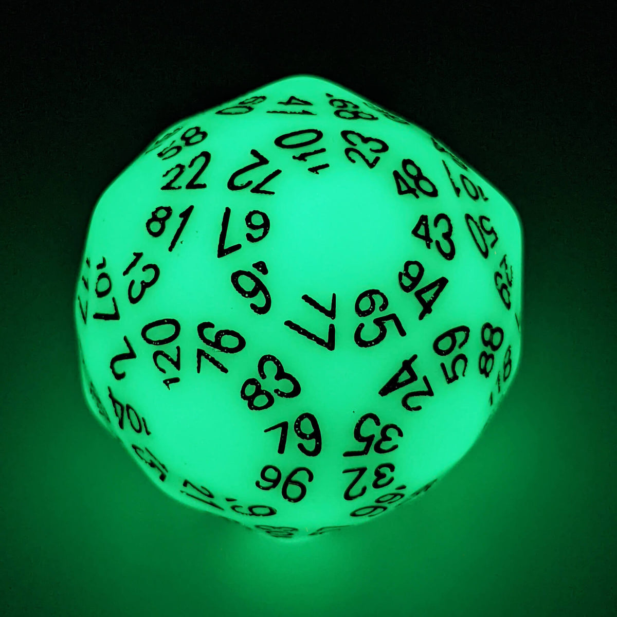 The Dice Lab: D120 (Glow-In-The-Dark) | Disdyakis Triacontahedron Game ...