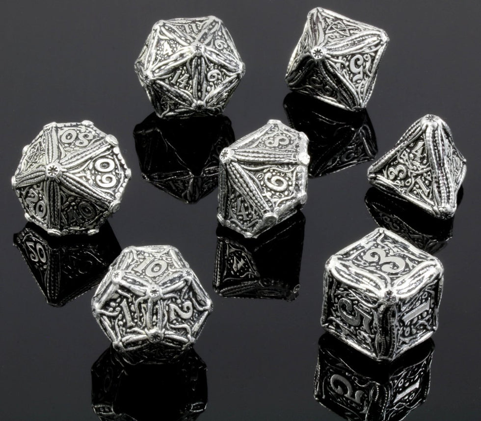 Call Of Cthulhu Dice (Metal) | RPG Role Playing Game Dice Set – Dark ...