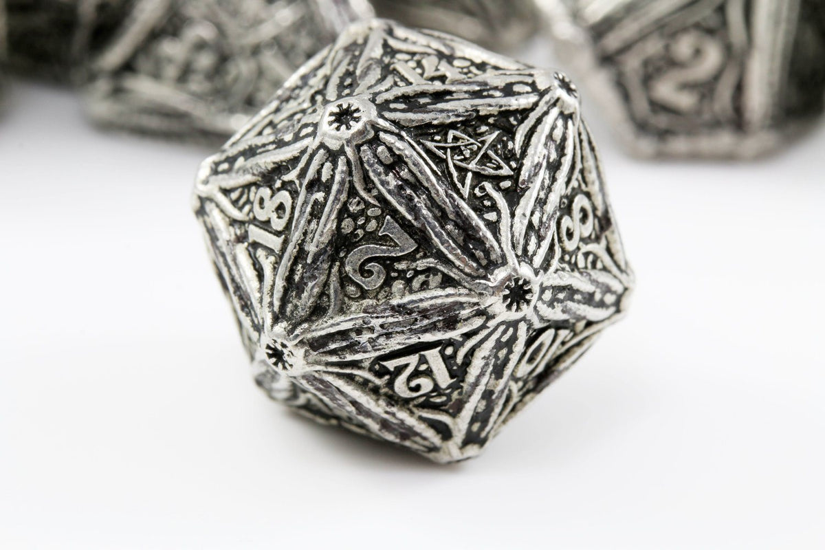 Call Of Cthulhu Dice (Metal) | RPG Role Playing Game Dice Set – Dark ...