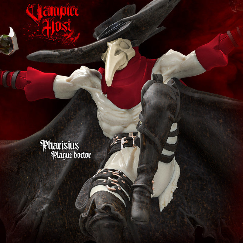 Raging Heroes Miniatures (Pharisius, Vampire Plague Doctor) | Premium ...