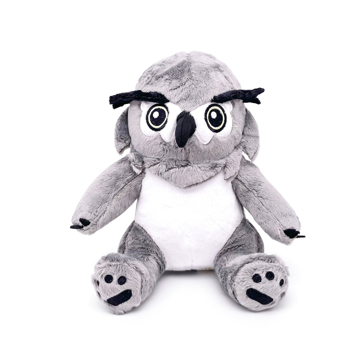 Plushie Snow Owlbear | Plush Collectible RPG Toy – Dark Elf Dice