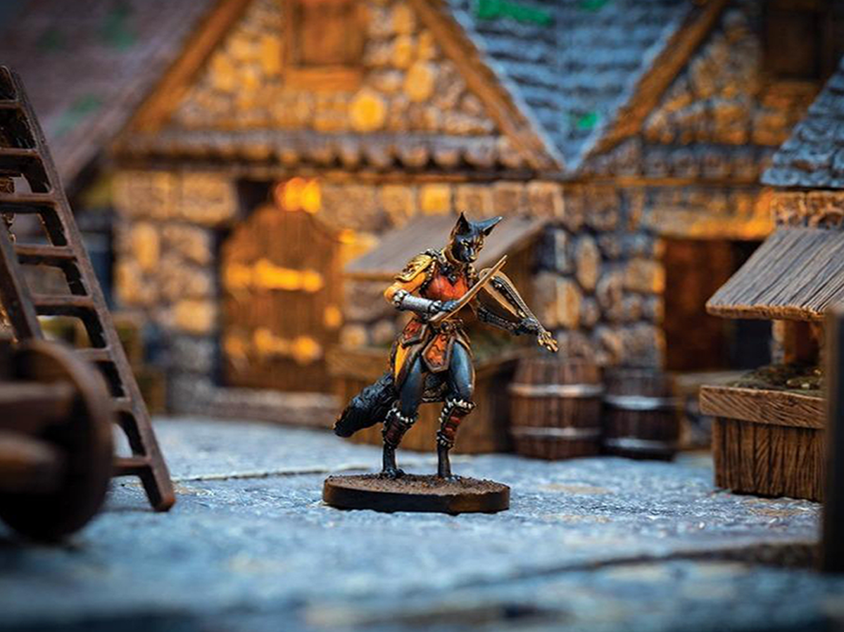 Adventurers & Adversaries Miniatures (Second Chance Cattus The Catfolk ...