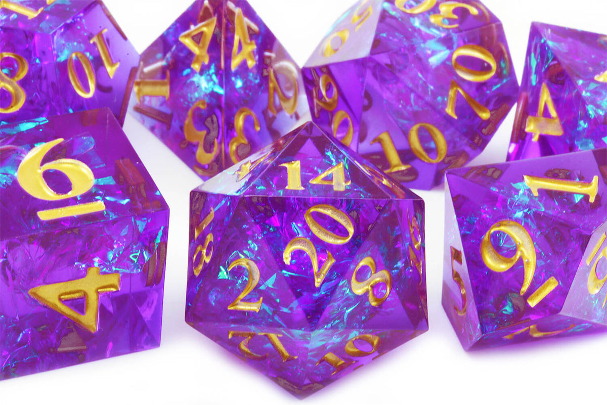 Sharp Edge Inclusion Dice (Silently Dreaming) | TTRPG Role Playing Gam ...
