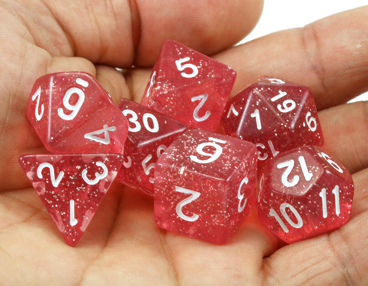 Inspiration Dice (Sugar Sugar) | 7pc TTRPG Role Playing Game Dice Set ...