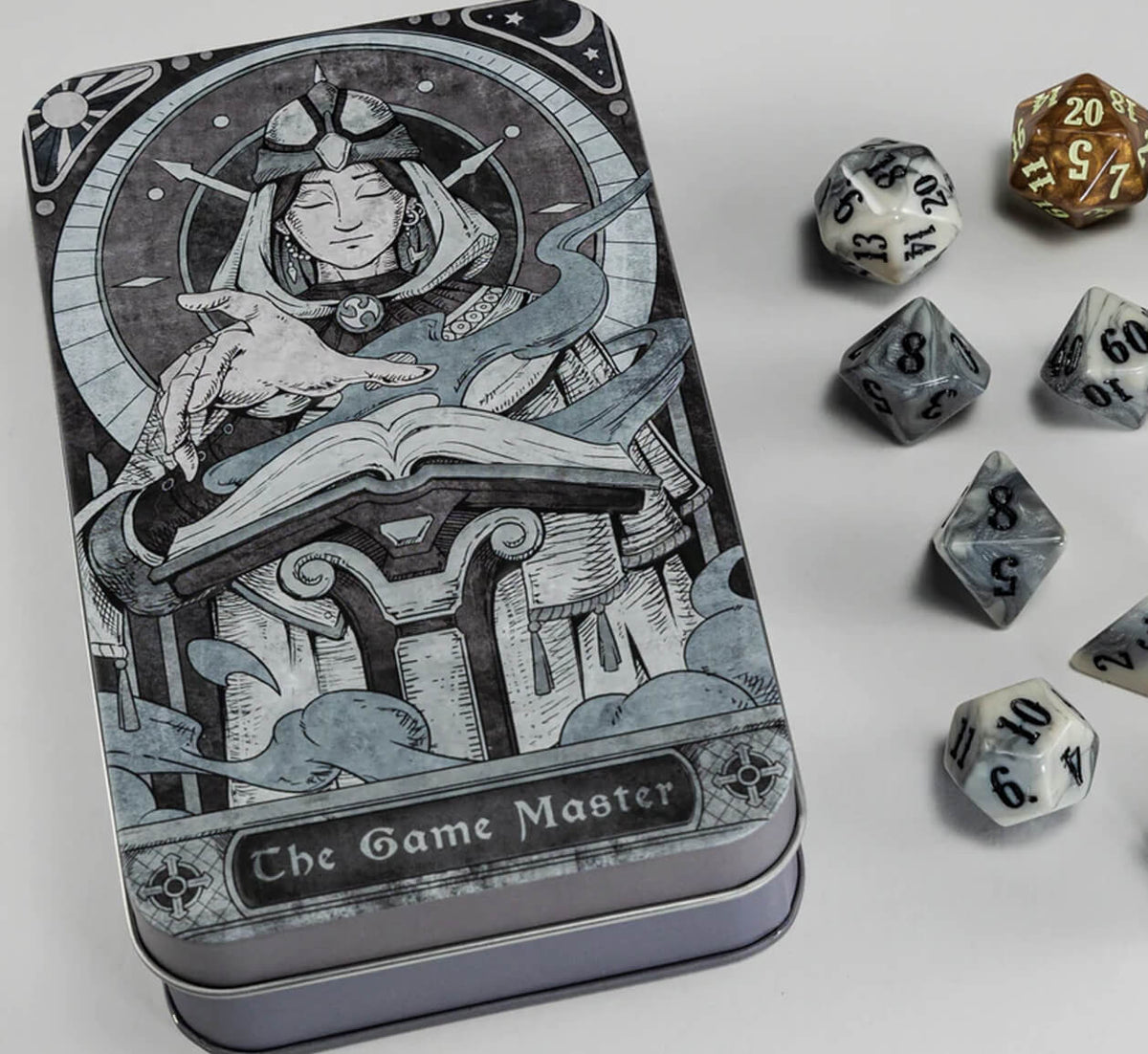 Character Class Dice (The Game Master) | TTRPG Dice With Collectible T ...