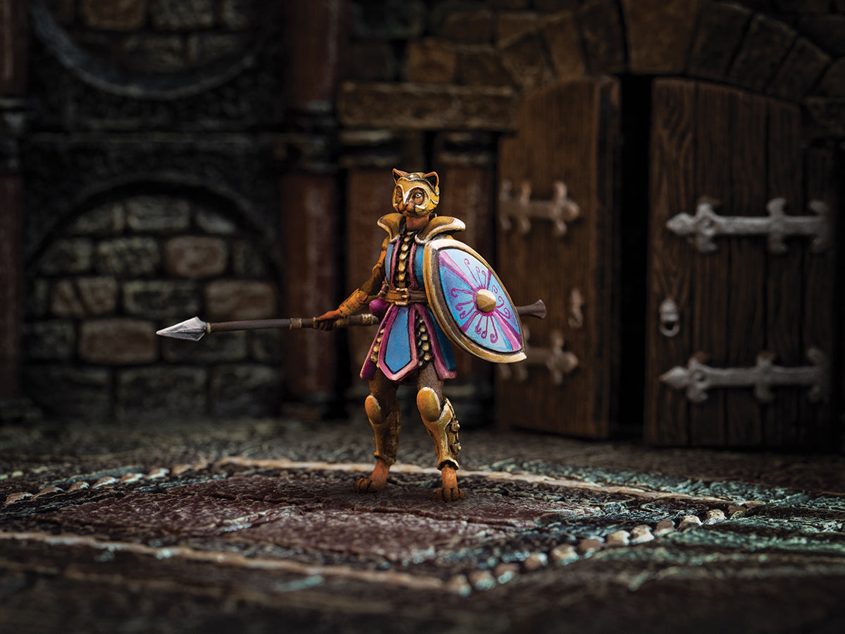 Adventurers & Adversaries Miniatures (Tree Blossom Cattus The Catfolk ...