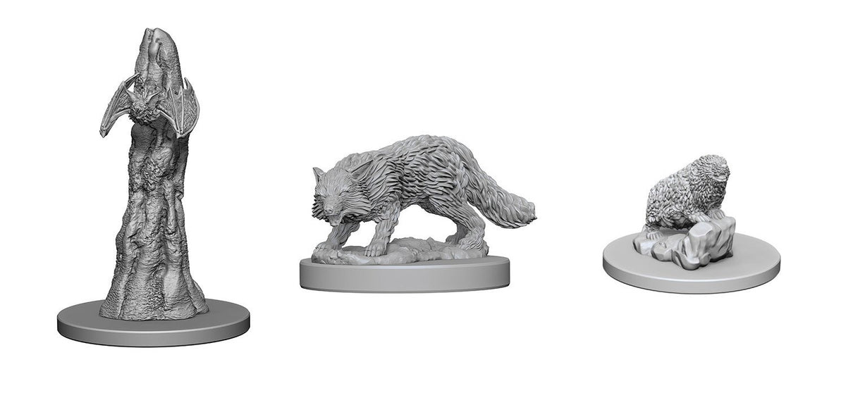 Pathfinder Miniatures (Familiars) RPG Minis – Dark Elf Dice